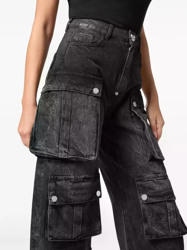 Philipp Plein Oversize Cargo Jeans