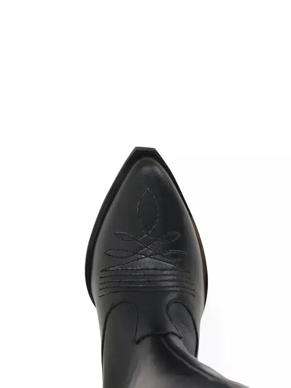 Vaquera Leather Western Boots