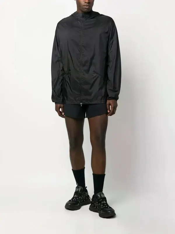 Y3 Logo-print Elasticated-waist Shorts