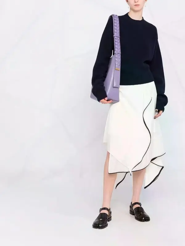 JIL SANDER Drop-shoulder Long-sleeve Jumper