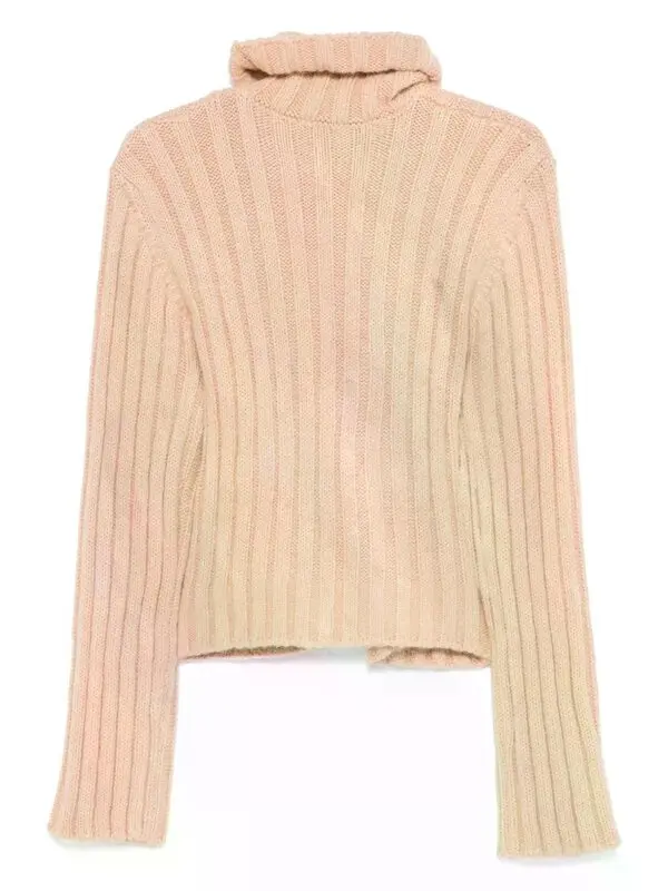 AREA Twisted Roll-neck Sweater