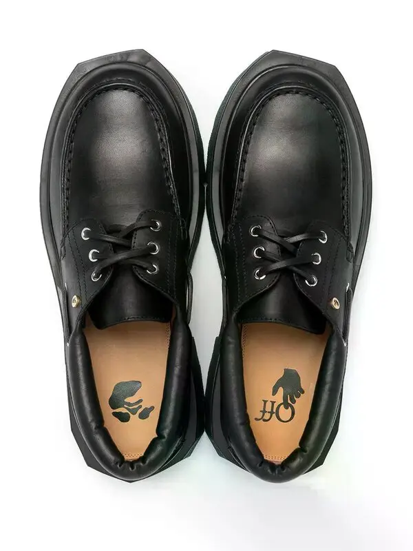 Off-White Sponge Derby Shoes - Black