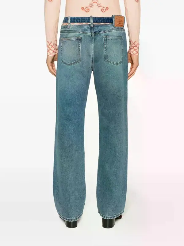 Y/project Evergreen Mid-rise Wide-leg Jeans