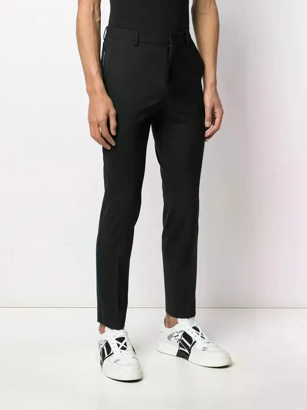 Valentino Garavani Slim-fit Tailored Trousers - Black