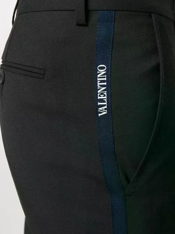 Valentino Garavani Slim-fit Tailored Trousers - Black