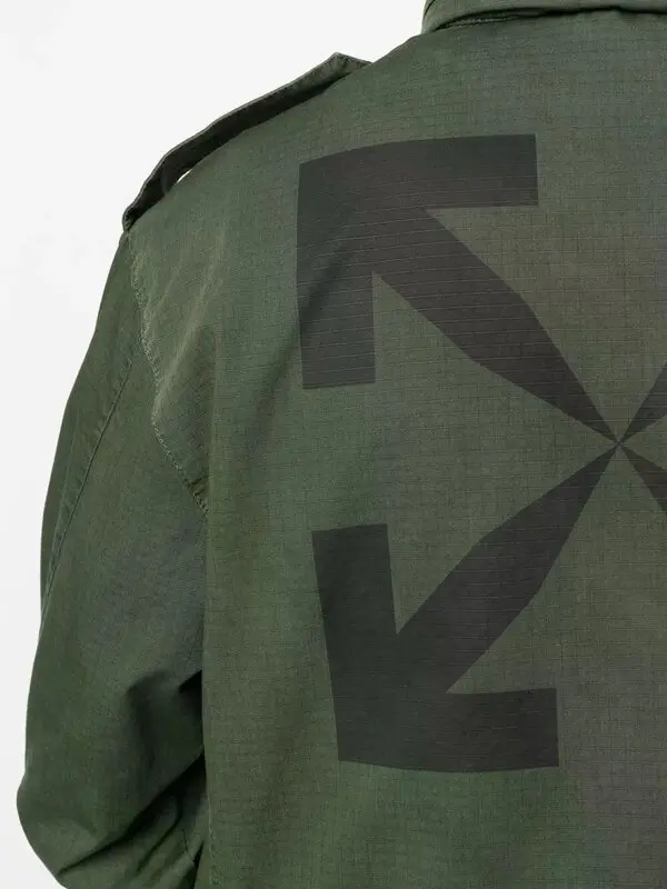 Off-White Arrows-motif Hooded Jacket