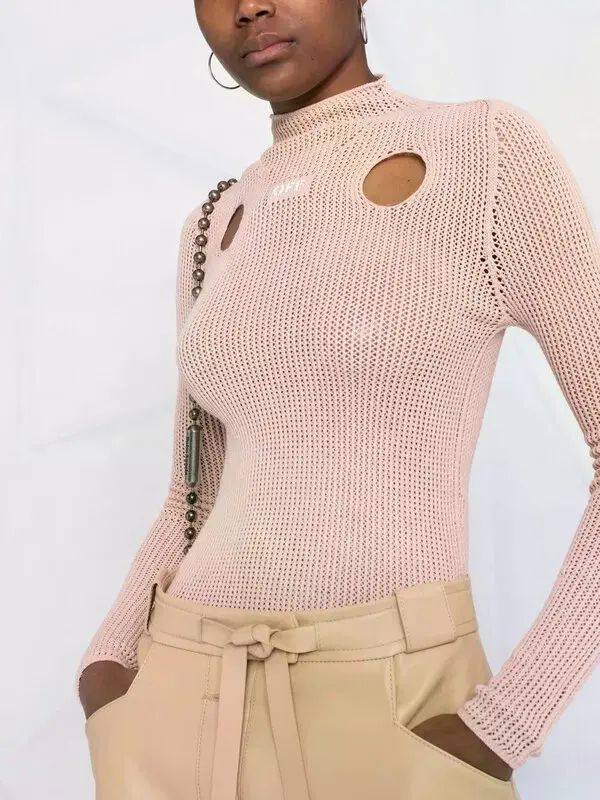 Off-White Meteor Knitted Top