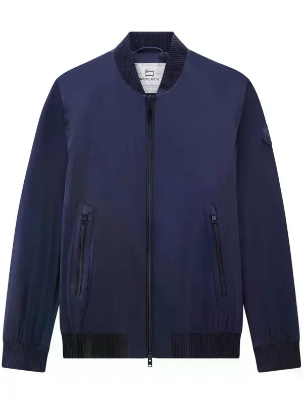 Woolrich Logo-appliqué Bomber Jacket