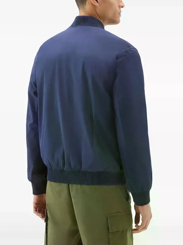 Woolrich Logo-appliqué Bomber Jacket