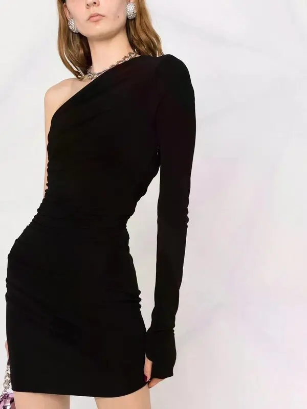 Dsquared2 Fitted One-shoulder Minidress