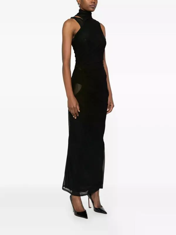 Coperni Mesh Maxi Dress