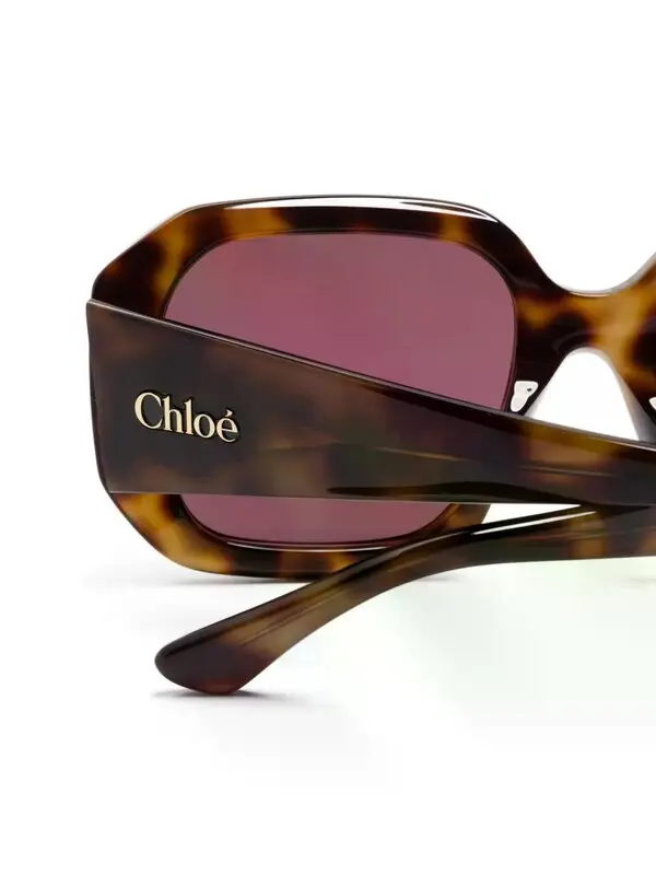 Chloé Oversized Sunglasses - Brown