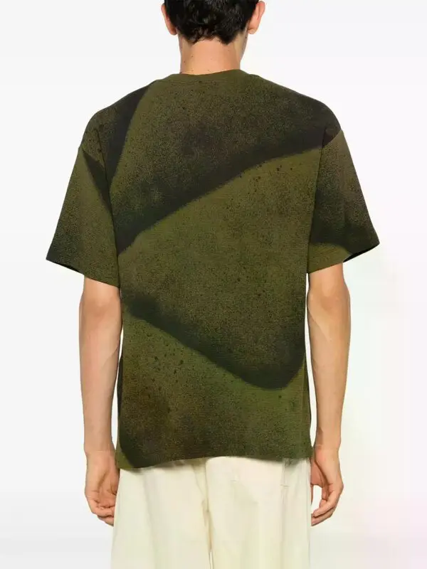 OBJECTS IV LIFE Waffle Logo-print Cotton T-shirt