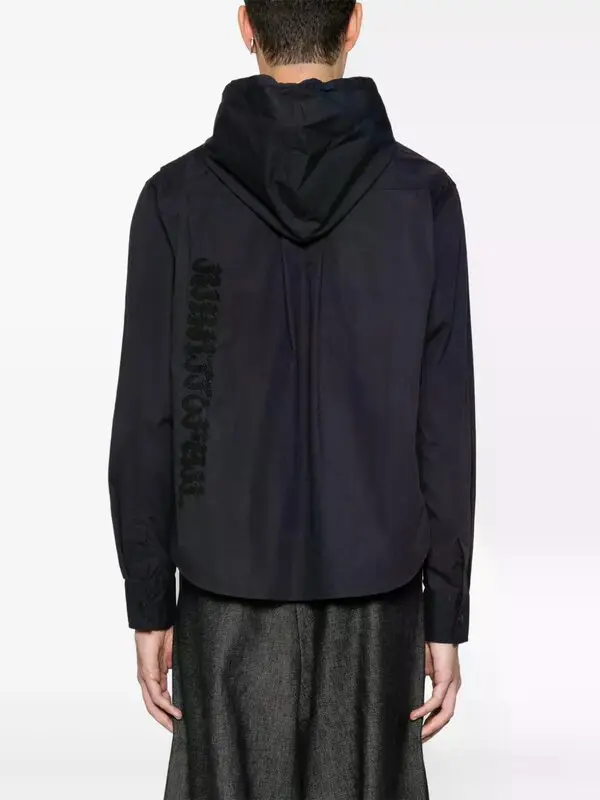 KUSIKOHC Printed Hooded Shirt