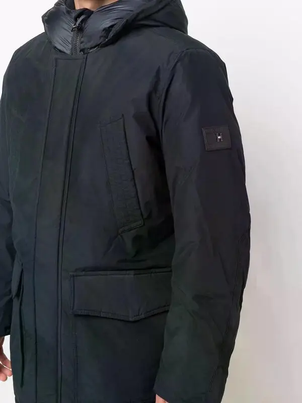 Tommy Hilfiger Rockie Waxed Parka Coat