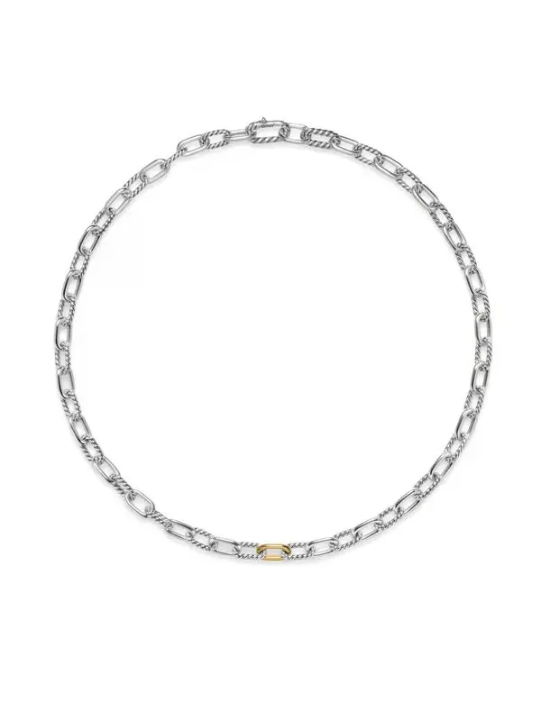David Yurman Sterling Dy Madison Necklace - Silver