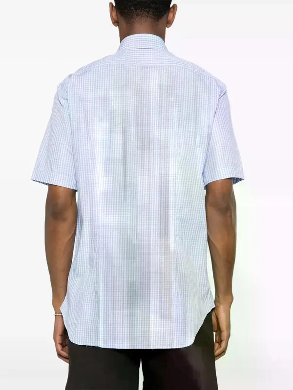 XACUS Check-pattern Cotton Shirt