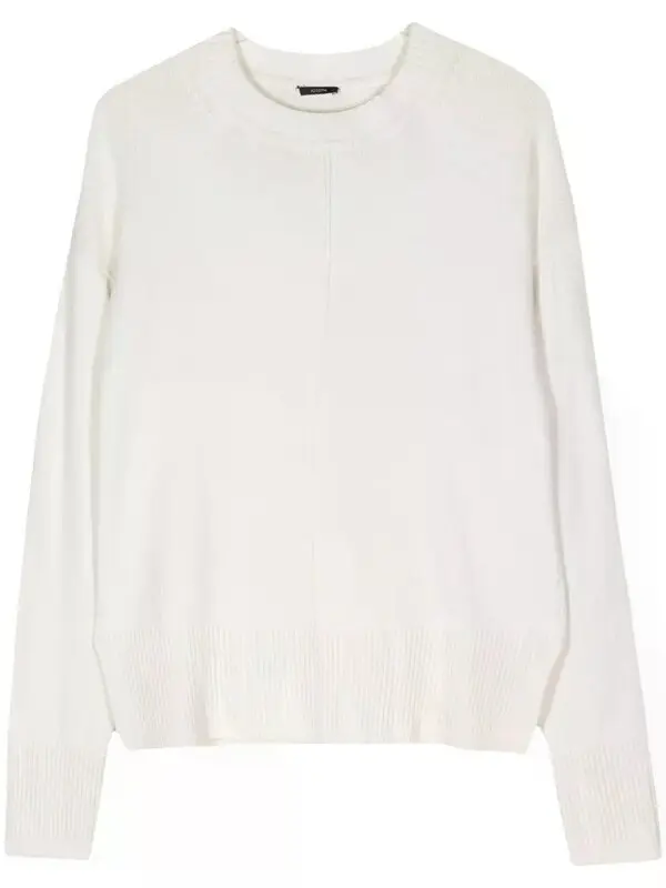 JOSEPH Crew-neck Silk-blend Jumper