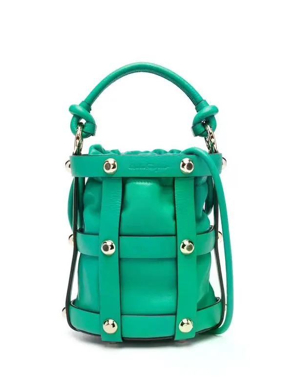 FERRAGAMO Caged-design Bucket Bag
