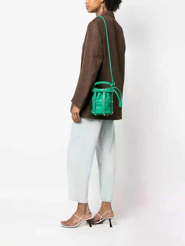 FERRAGAMO Caged-design Bucket Bag