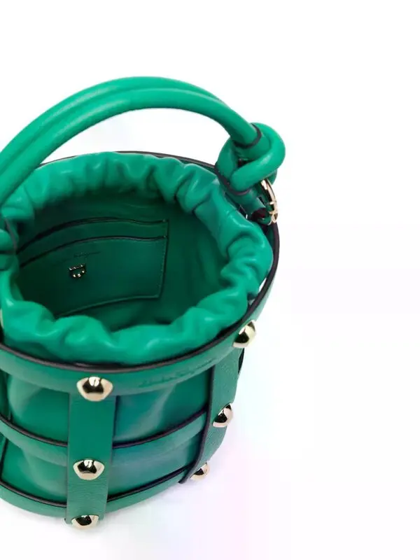 FERRAGAMO Caged-design Bucket Bag