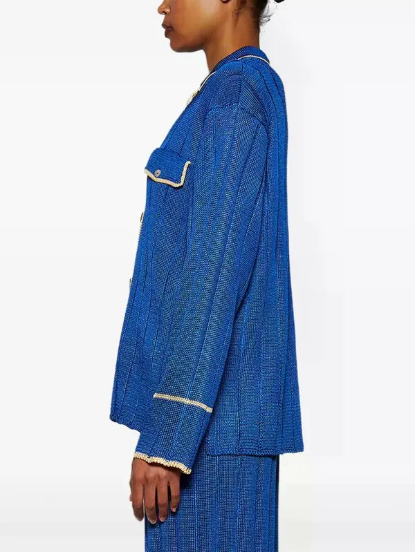 Calle Del Mar Long-sleeve Ribbed Shirt