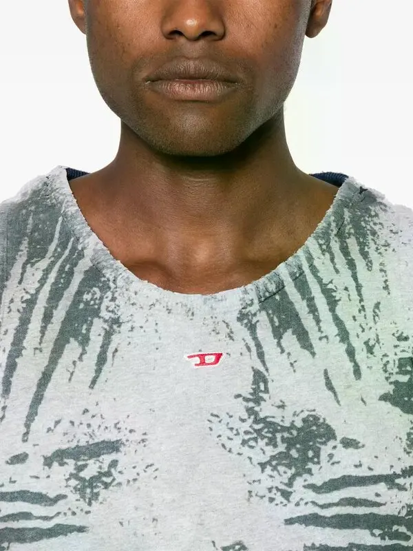 DIESEL® Embroidered-logo Tank Top