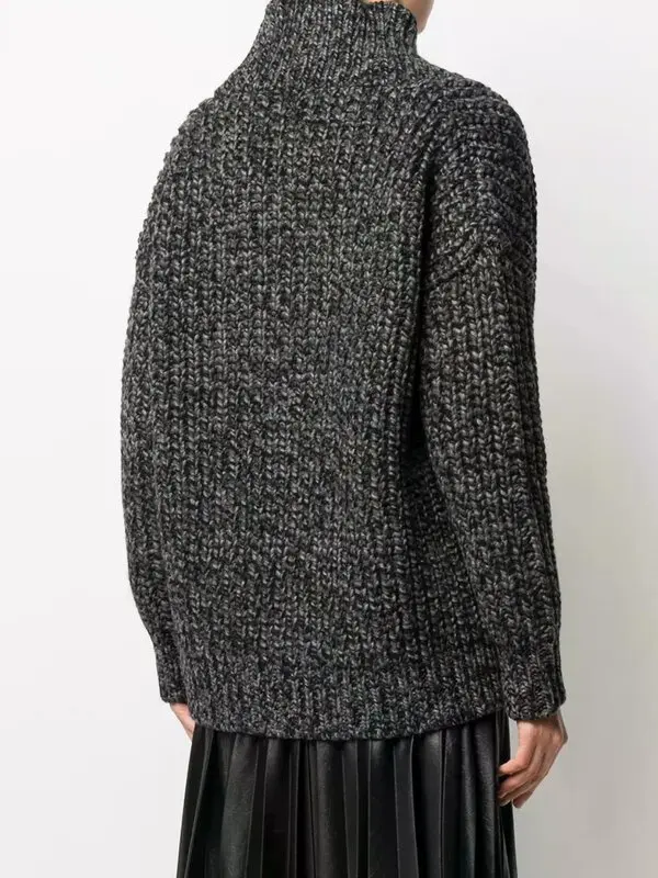 Valentino Garavani Oversized Mélange Knit Jumper