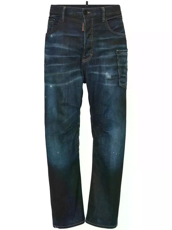 Dsquared2 Mid-rise Straight-leg Jeans