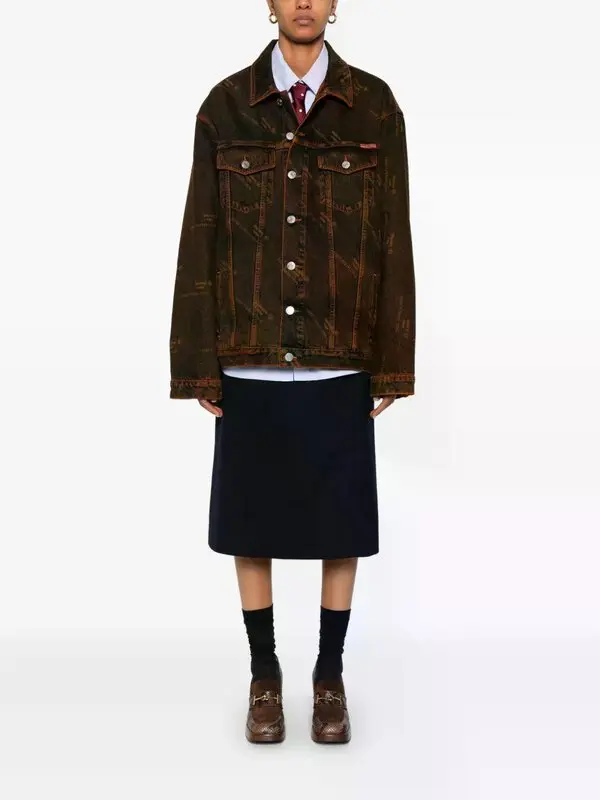Martine Rose Oversized Denim Jacket