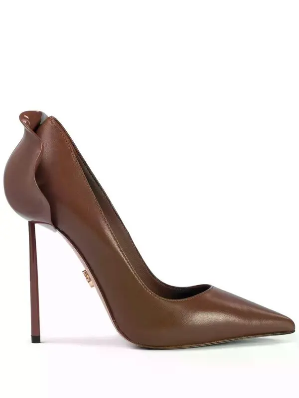LE SILLA 120mm Petalo Pumps - Brown