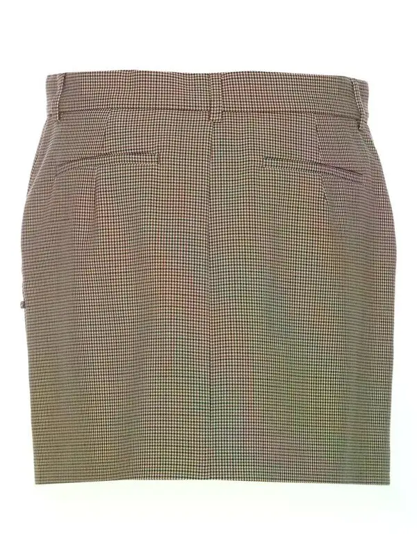 Sportmax Checked Mini Skirt