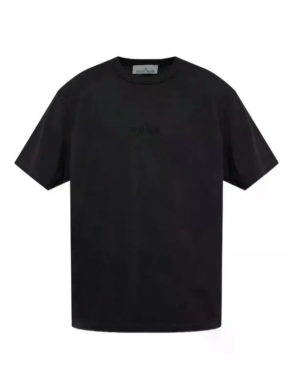 Stone Island Cotton T-shirt - Black
