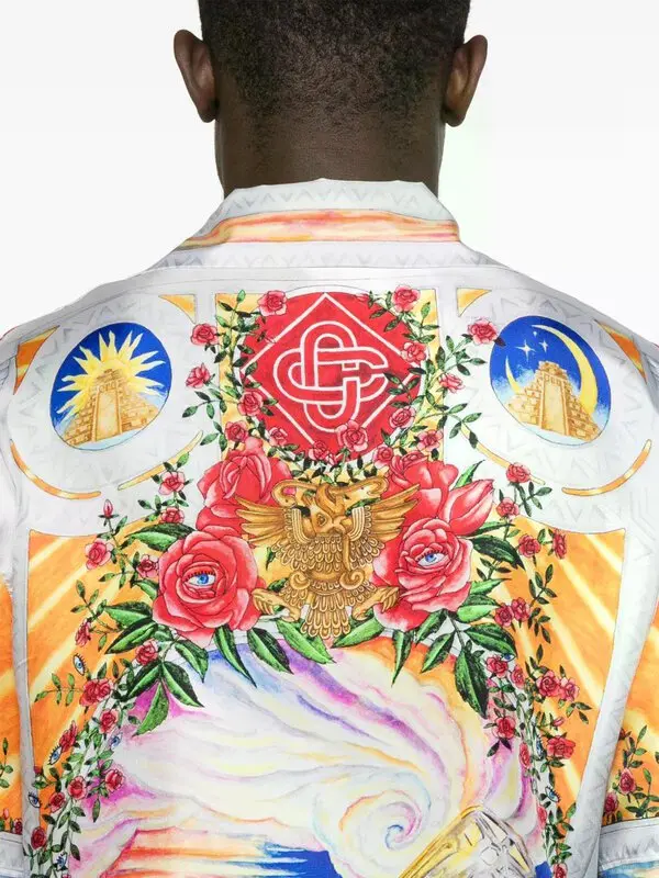 Casablanca La Tornade De Rose Shirt