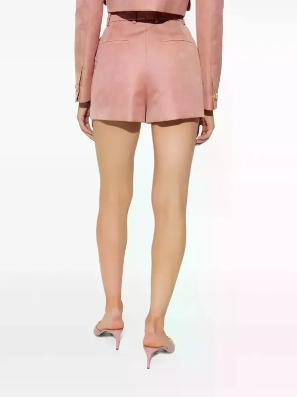 Dolce & Gabbana Dna Monogram-jacquard Shorts