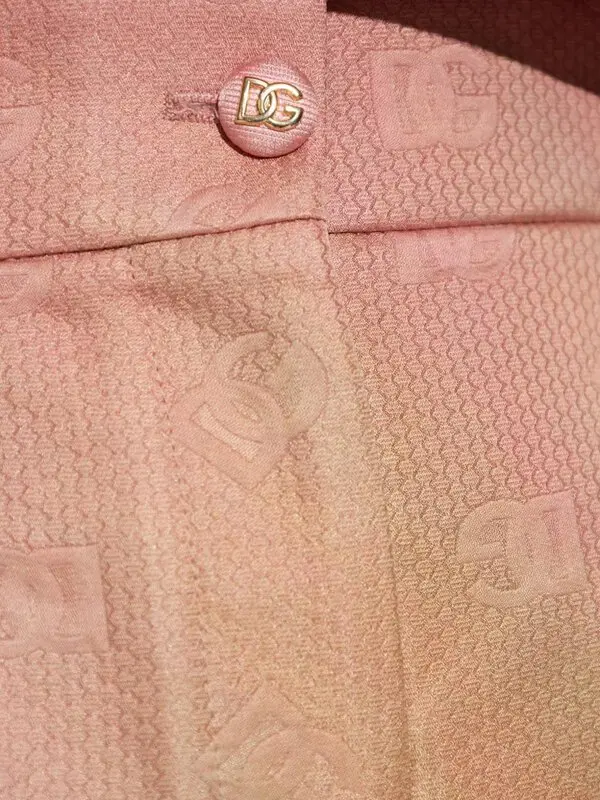Dolce & Gabbana Dna Monogram-jacquard Shorts