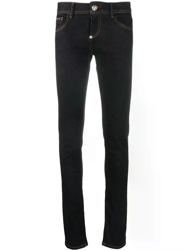 Philipp Plein Basic Slim-fit Jeans - Blue