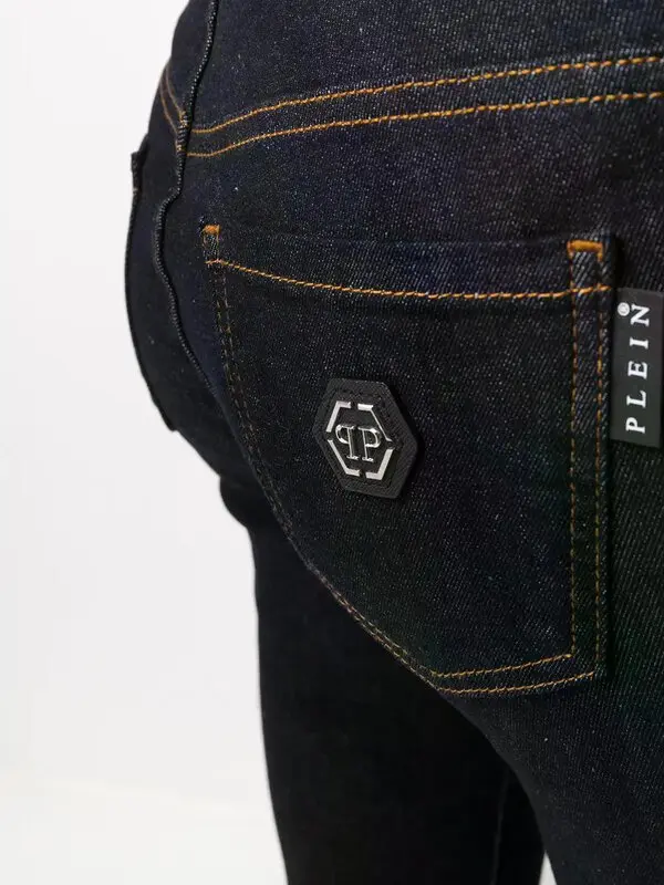 Philipp Plein Basic Slim-fit Jeans - Blue