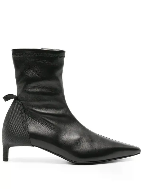 COURREGES Scuba Leather Ankle Boots