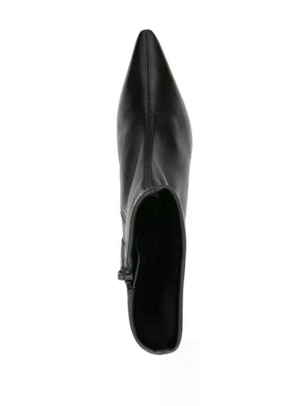 COURREGES Scuba Leather Ankle Boots