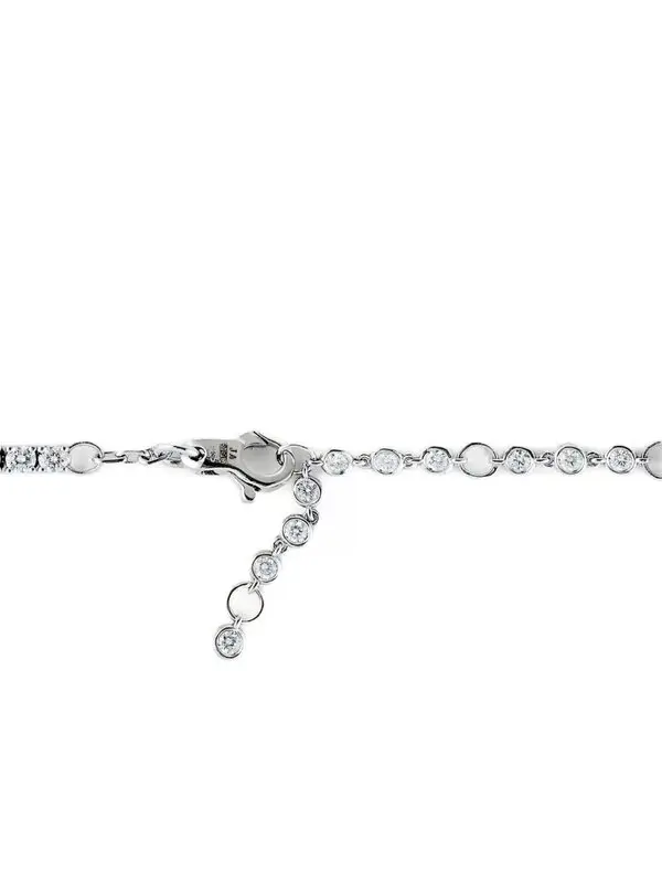 JEWELS AFICIONADO 18k White Gold Diamond And Ruby Necklace