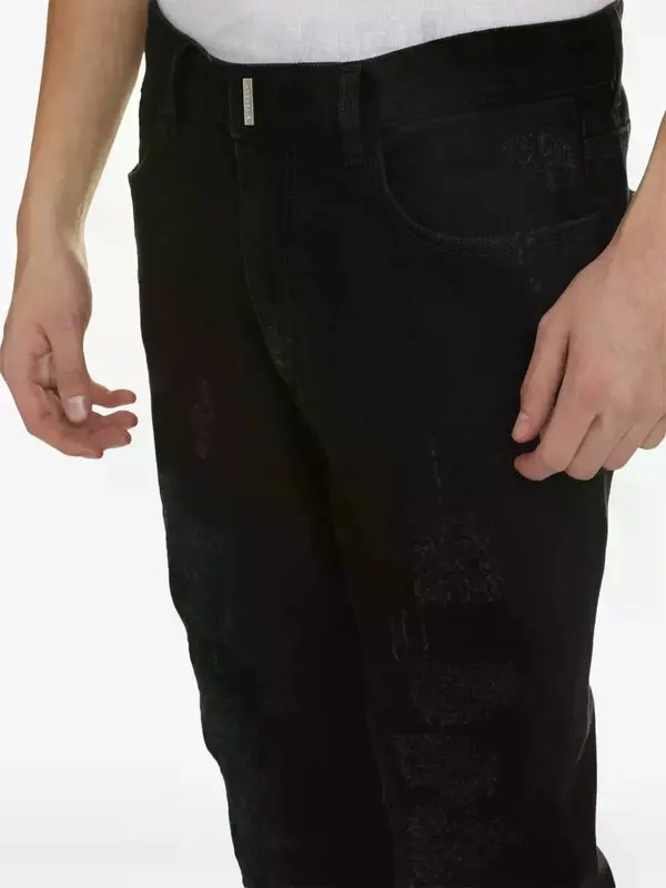 Givenchy Slim-fit Destroyed Jeans