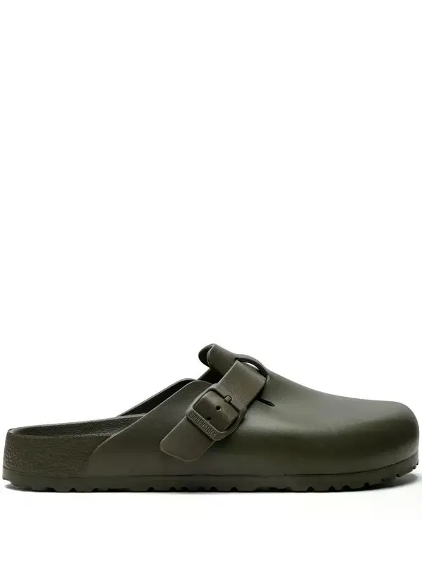 BIRKENSTOCK Boston Eva Slippers - Green