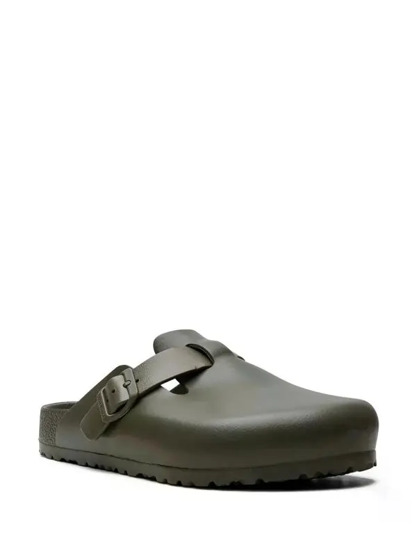 BIRKENSTOCK Boston Eva Slippers - Green