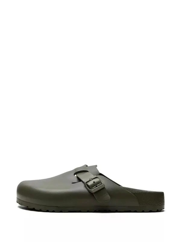 BIRKENSTOCK Boston Eva Slippers - Green