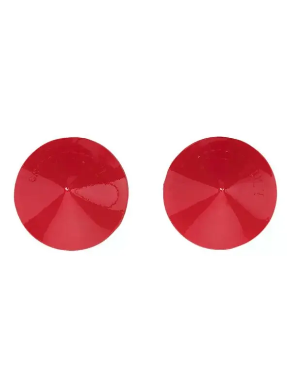 MAISON CLOSE Patent Leather Nipple Covers - Red