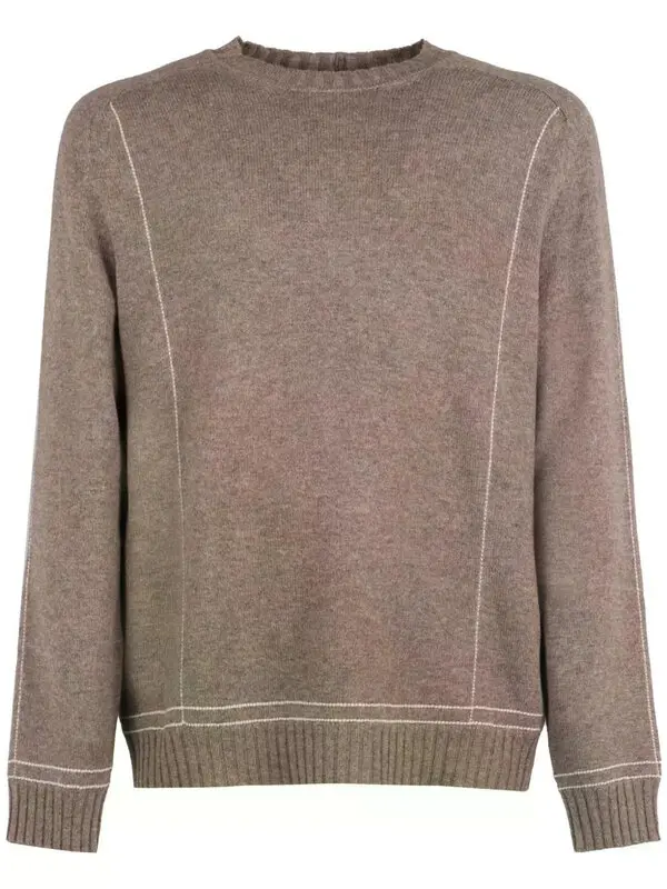 Giorgio Armani Ribbed Knit Sweater