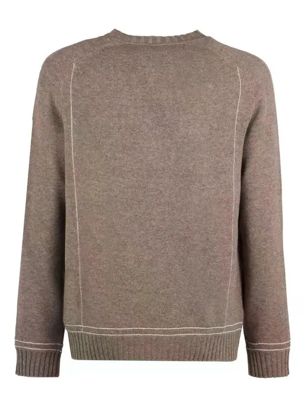 Giorgio Armani Ribbed Knit Sweater