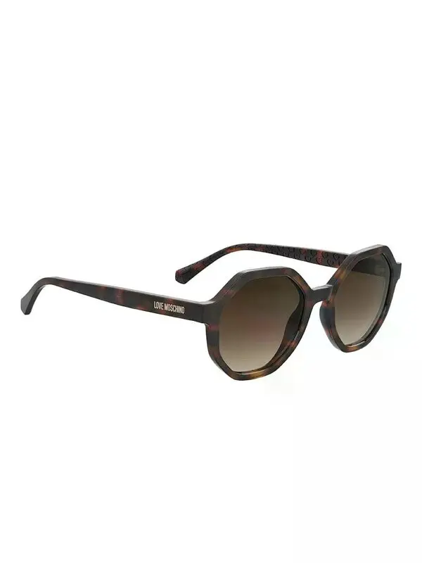 Moschino Geometric Sunglasses