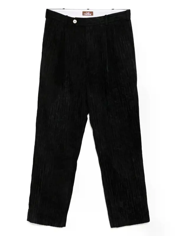 STAIN SHADE Striped Trousers - Blue